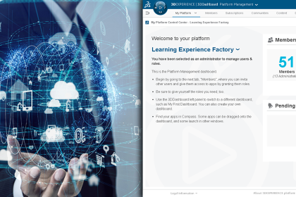 Dassault Systèmes : 3DEXPERIENCE Edu SPACE